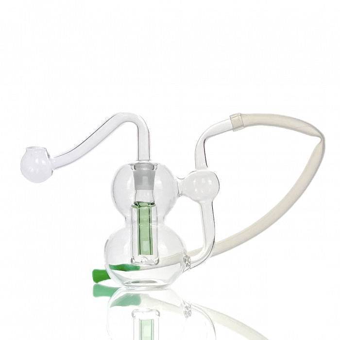 Glass Percolator Water Pipe 10cm - Oz Sweet Puff